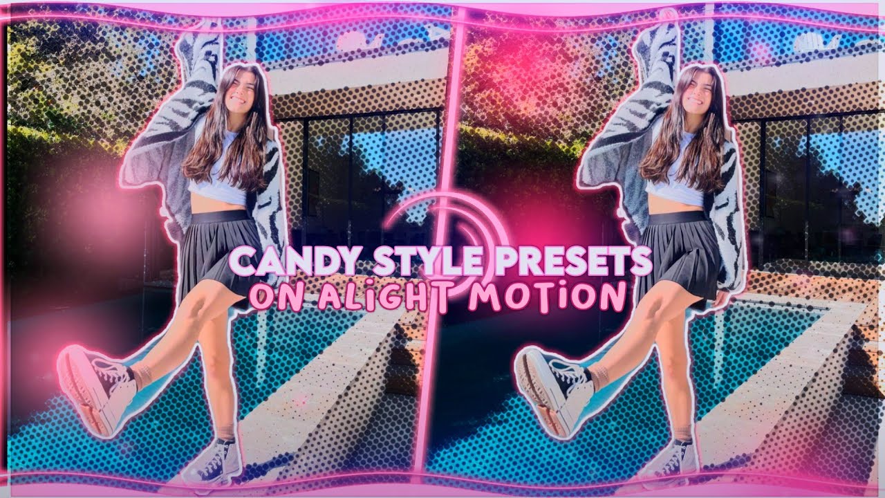 candy style presets alight motion - YouTube
