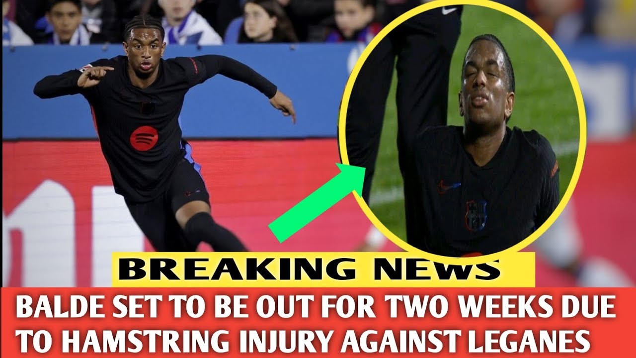 🚨 Alejandro Balde's Injury: How It Could Impact Barcelona’s Season ...