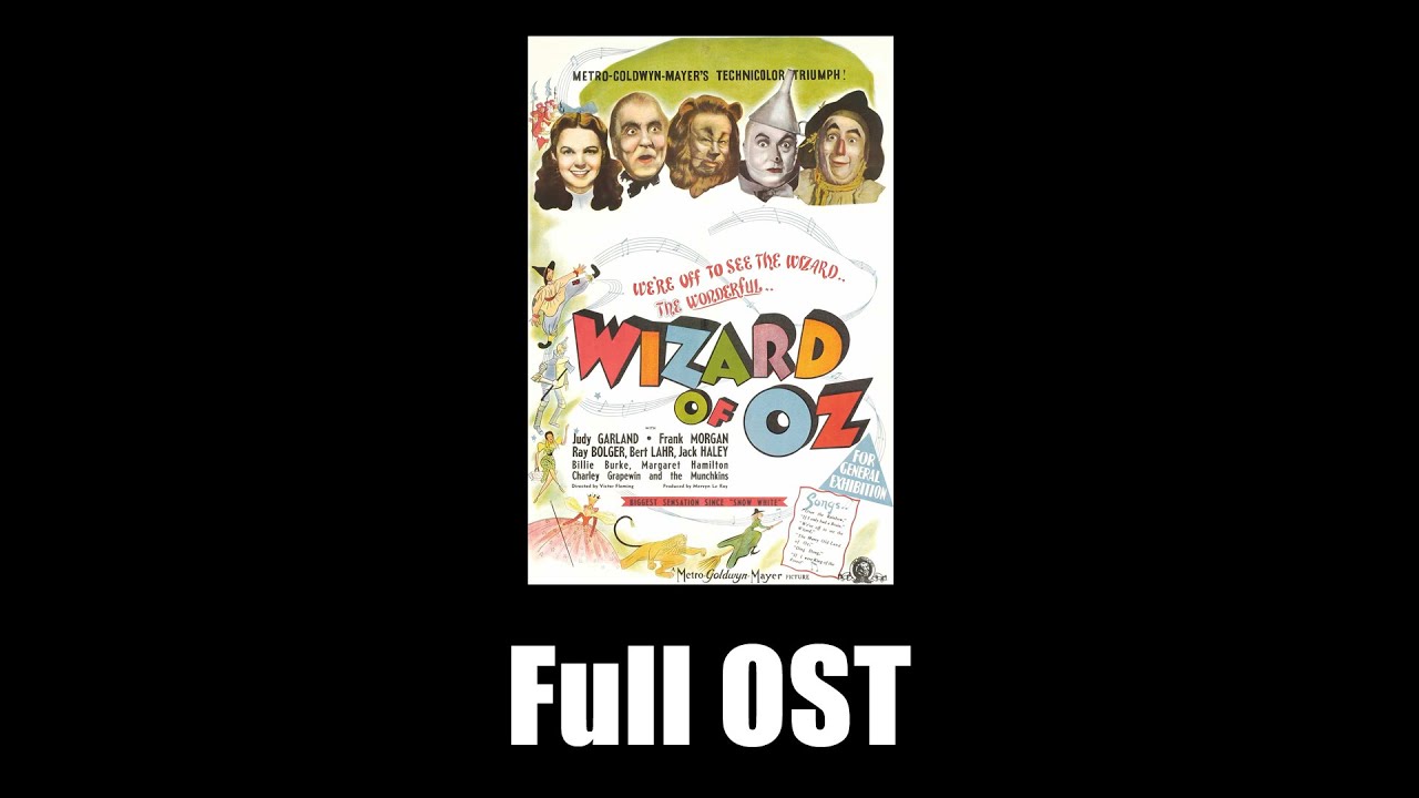 The Wizard of Oz (1939) - Full Official Soundtrack (Rev. 1) - YouTube