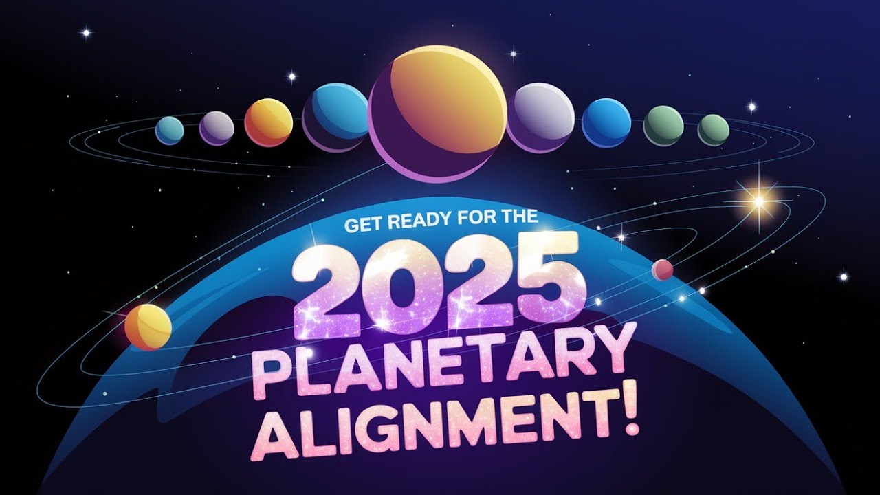 Get Ready for the 2025 Planetary Alignment! #2025SkyShow# ...
