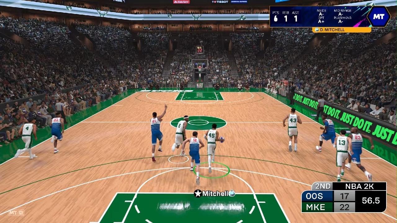 NBA 2K25 Myteam High Flying Denier - YouTube