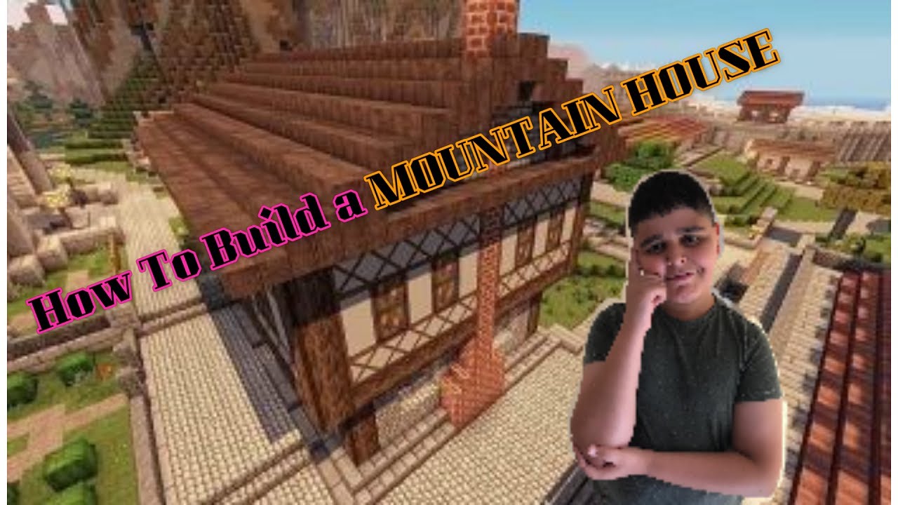 Minecraft How To Build a Mountain House Samurai Se - YouTube