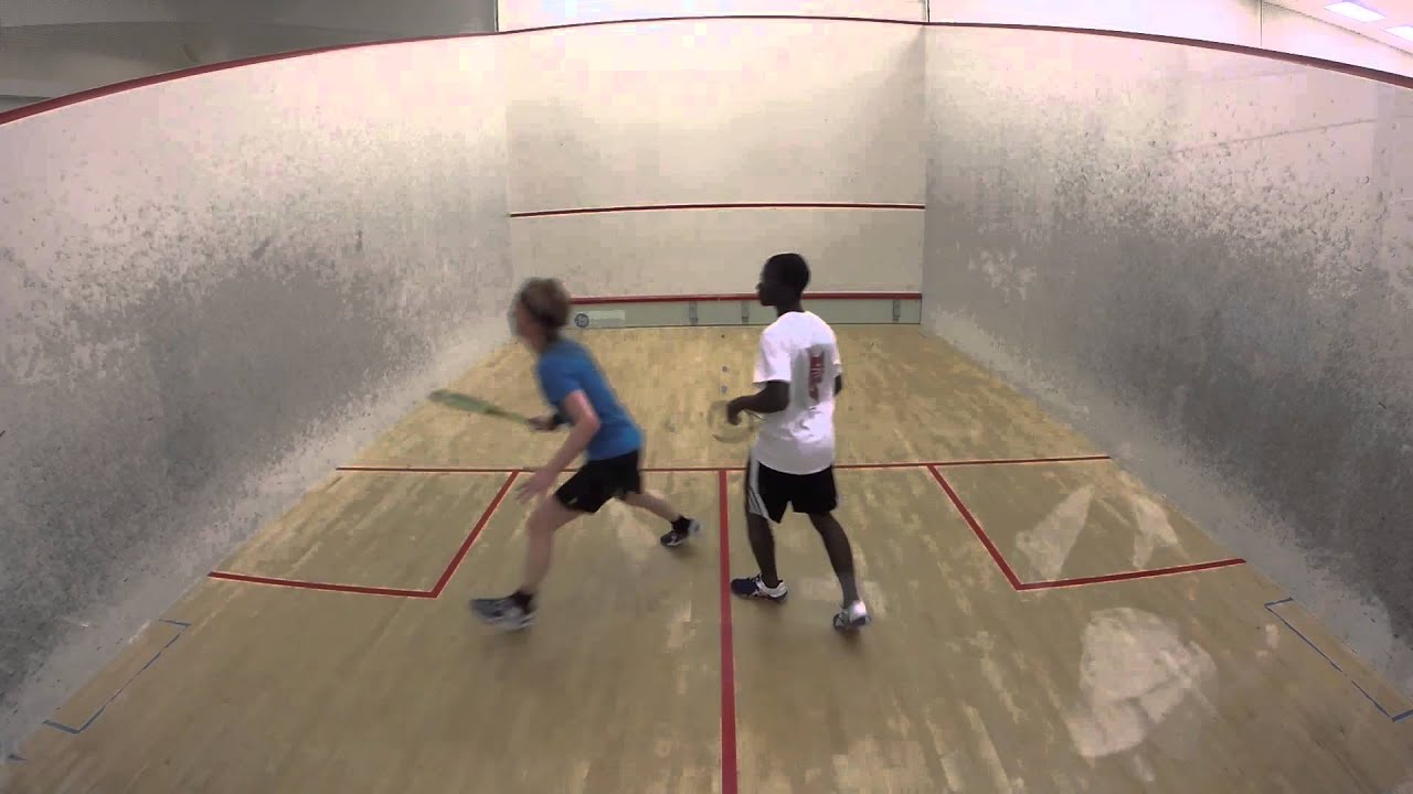 Squash : Darrius Campbell (Bates) Vs Andrew Balme - YouTube