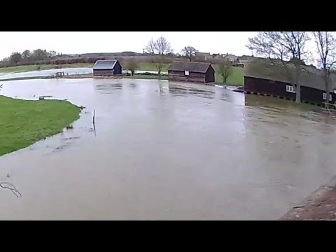 Oundle and River Nene Floodwater. 20th Feb 2020. - YouTube
