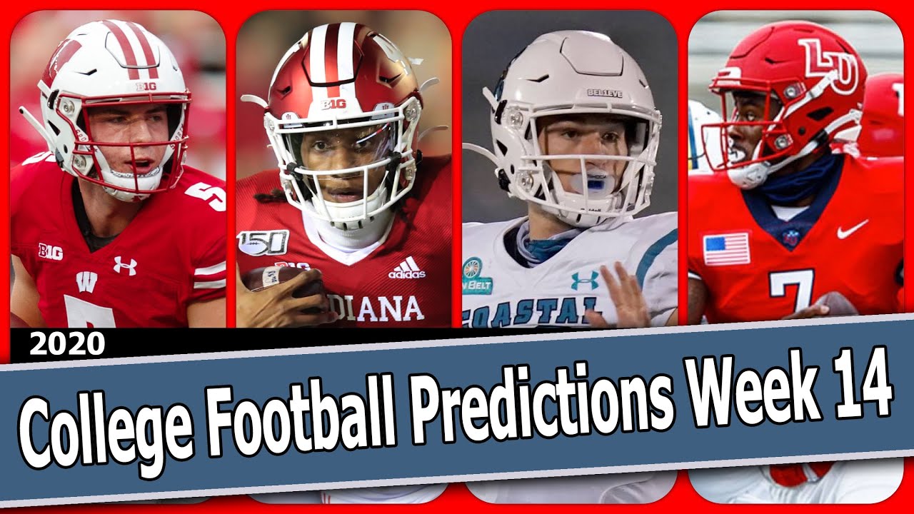 College Football Predictions Week 14 - YouTube