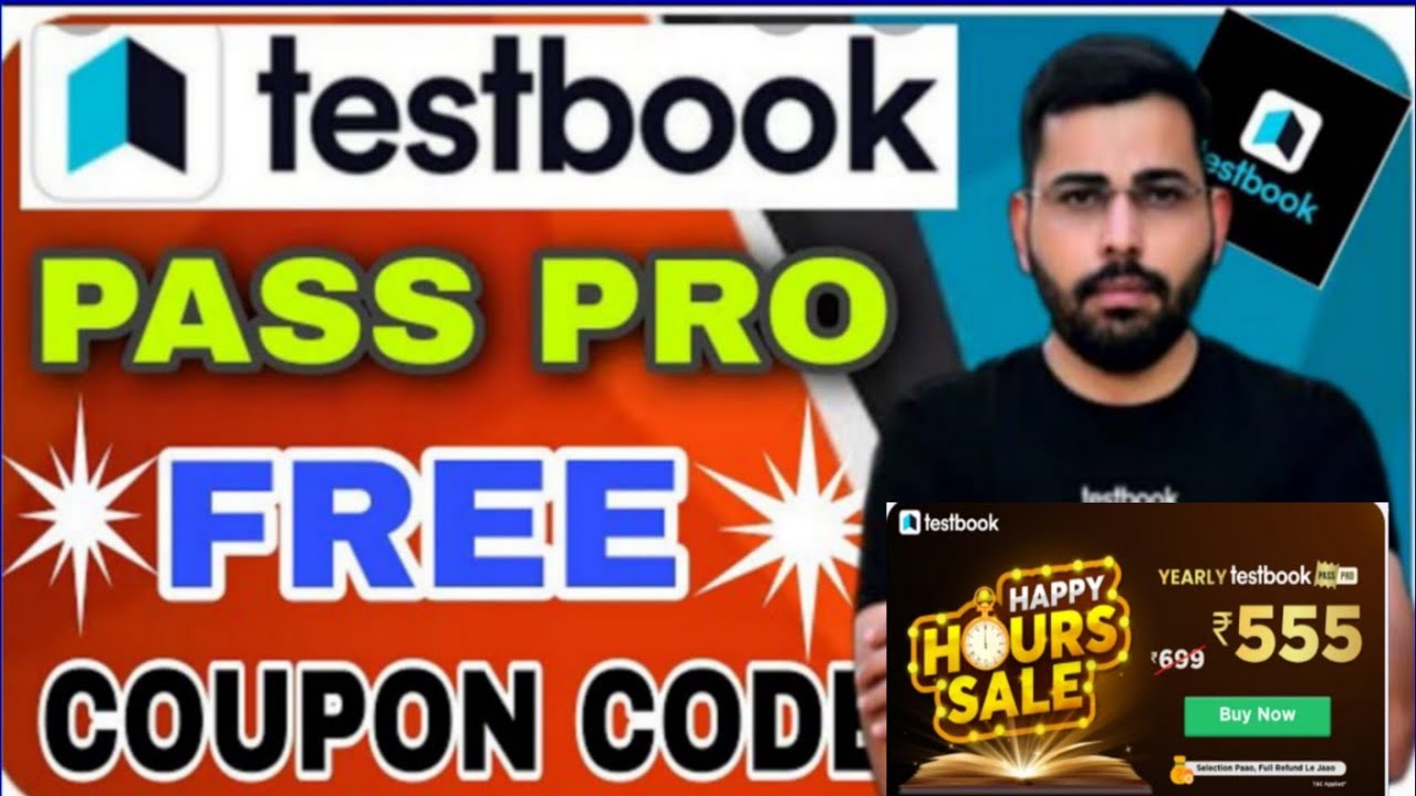TESTBOOK PASS PRO COUPON CODE || TESTBOOK COUPON CODE FREE TODAY ...