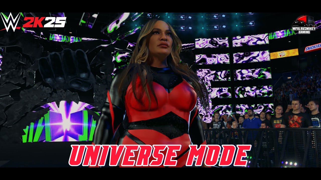 WWE 2K24 - Nia Jax & Tiffany Stratton vs Isla Dawn & Alba Fire ...