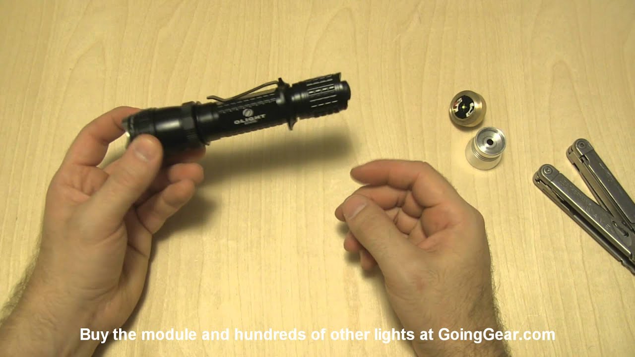 Olight M20 M20S Warrior XM-L Module Review - YouTube