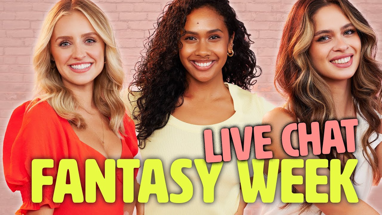 Bachelor Pre Show Live Chat - FANTASY SUITE WEEK! - YouTube