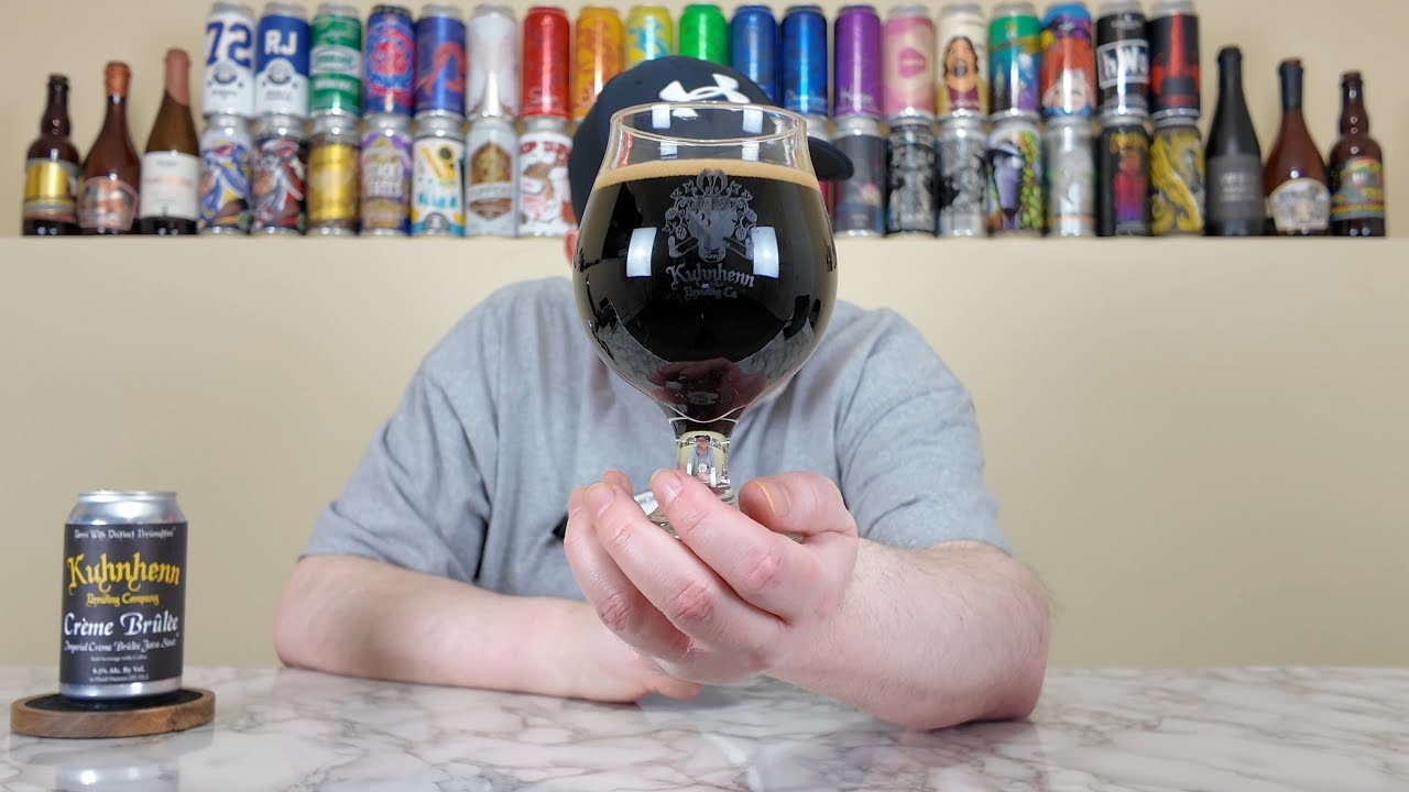 Imperial Crème Brûlée Java Stout | Kuhnhenn Brewing Company | Beer Review | #2447 - YouTube