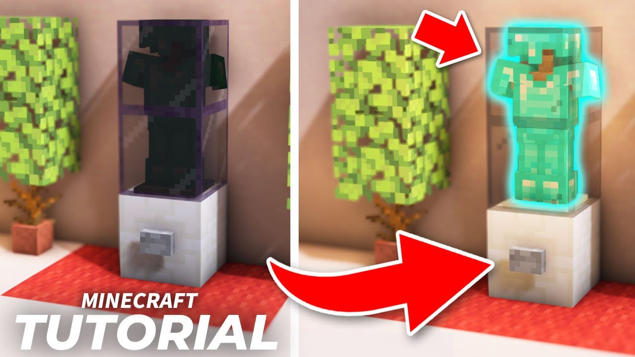 Minecraft 1.21 Tutorial: Light-Up Armor Showcase (Java/Bedrock) - YouTube