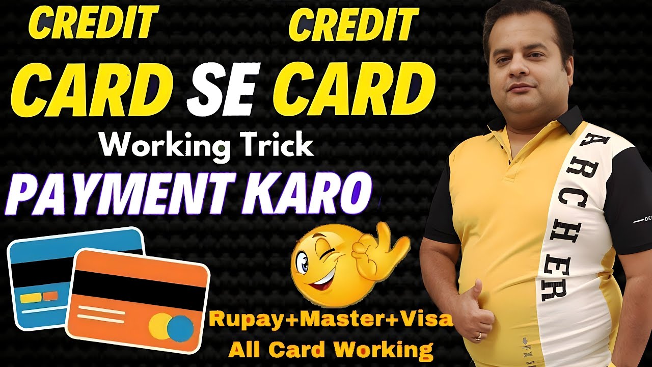 Credit Card Bill Payment By Another Credit Card | 4 Tricks | Credit ...