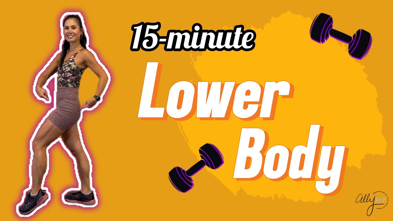 15 Minute Leg Day | Dumbbells | Home Workout - YouTube