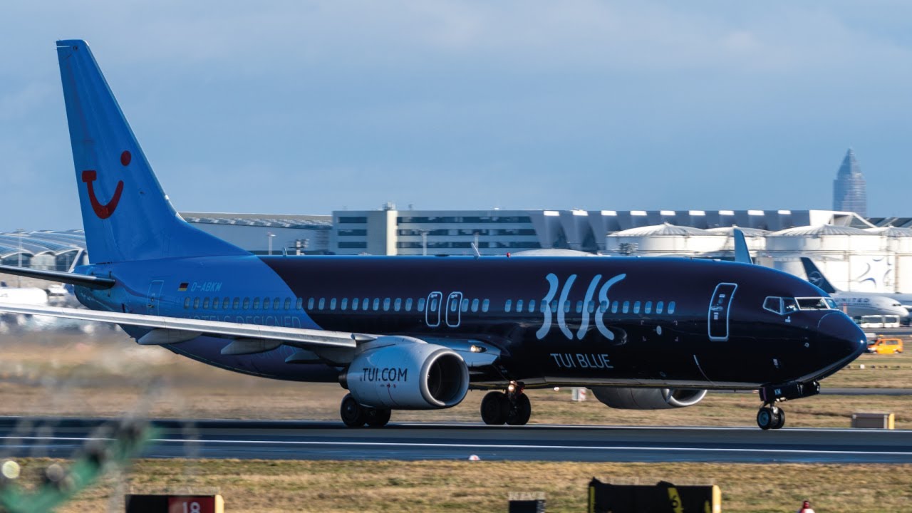 D-ABKM | Boeing 737-86J | TUI fly | TUI Blue Livery - YouTube