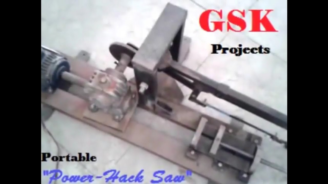 Portable POWER HACK saw - YouTube