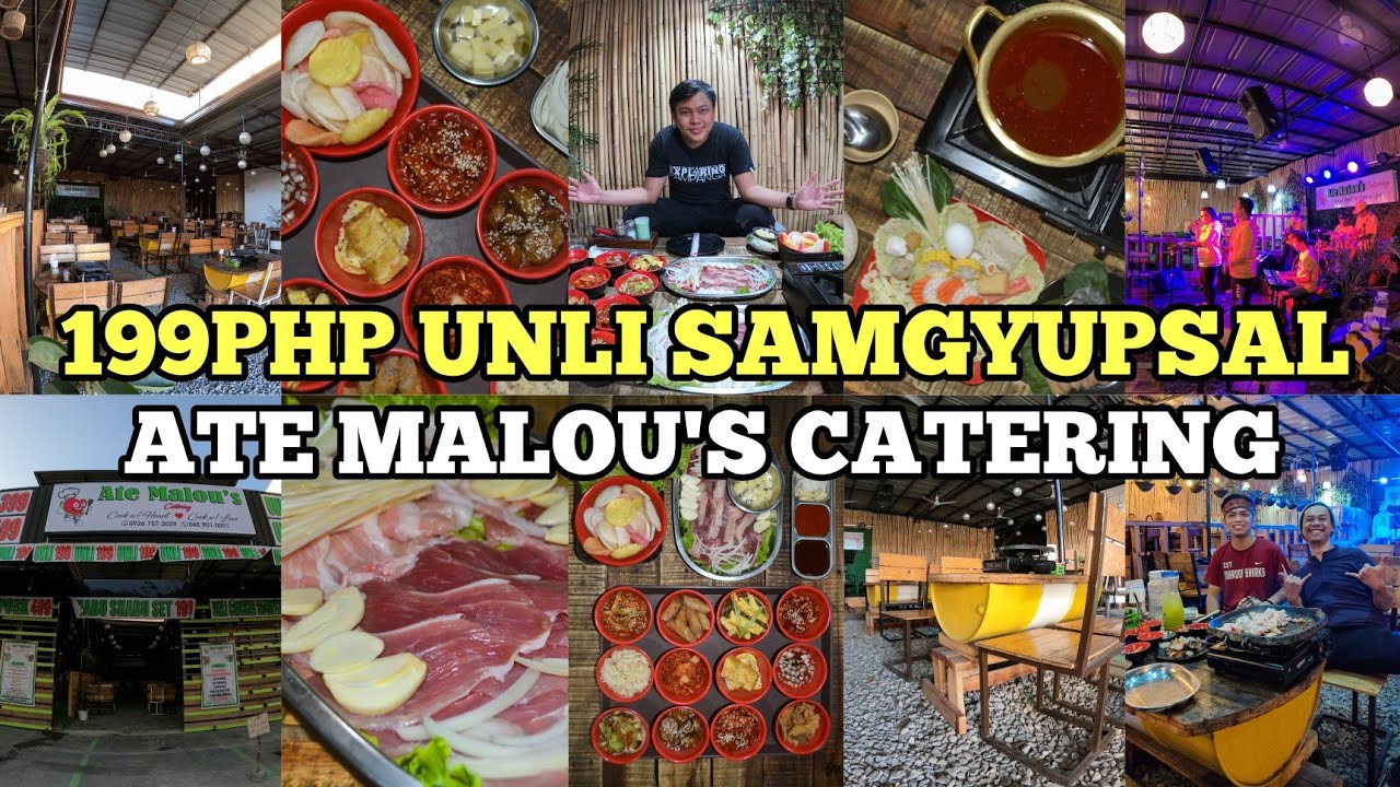 199PHP UNLI SAMGYUPSAL - Pork, Chicken or Beef plus side dishes ...