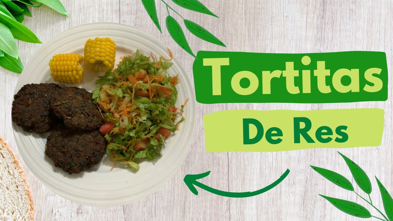 Deliciosas tortitas de res con espinaca 👌🏼 - YouTube