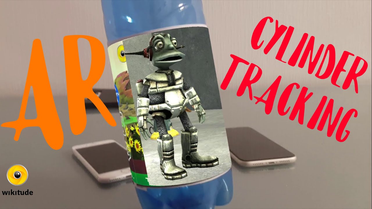 Augmented reality tutorial - Alien world in a Cylinder Target (Wiktude ...
