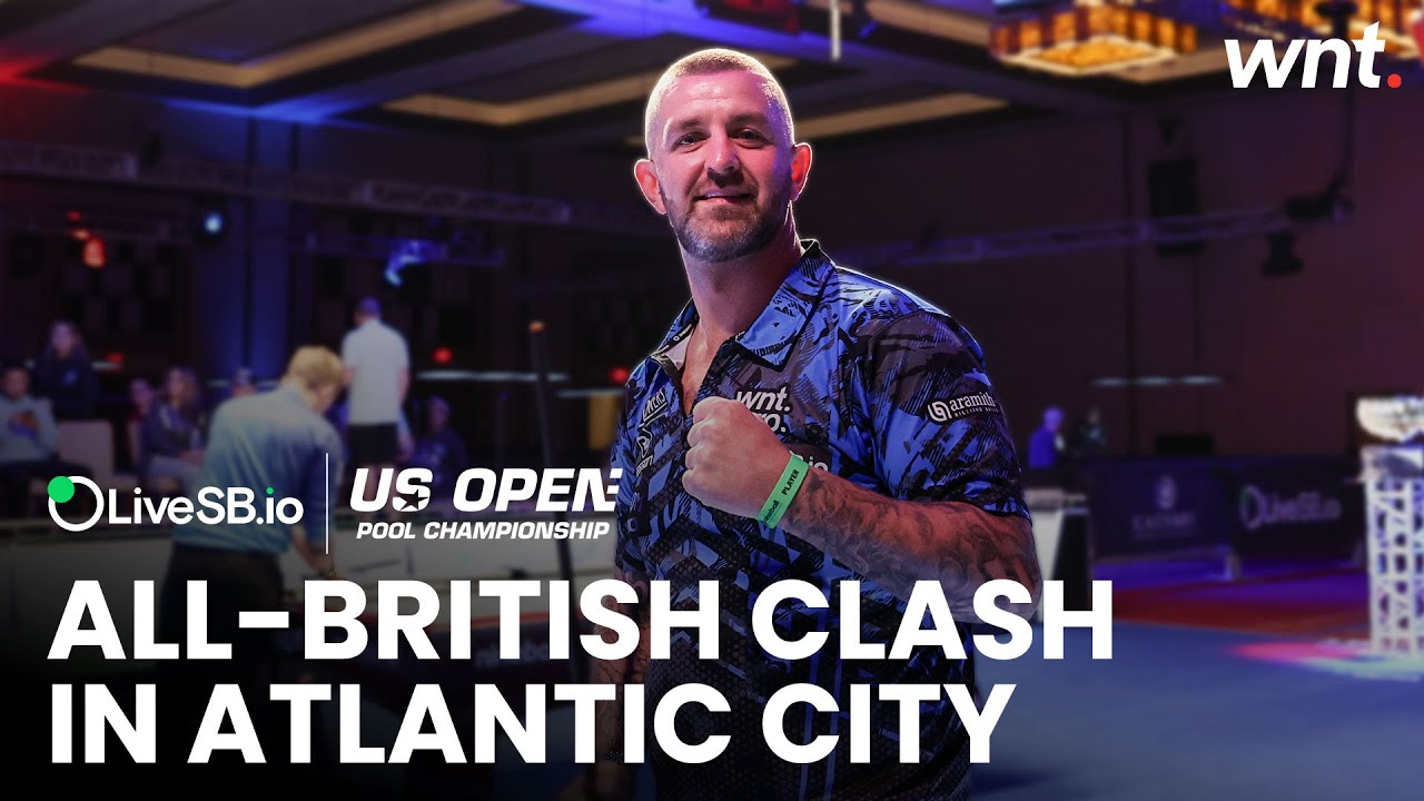 All-British CLASH at the US Open | 2025 US Open Pool Championship - YouTube