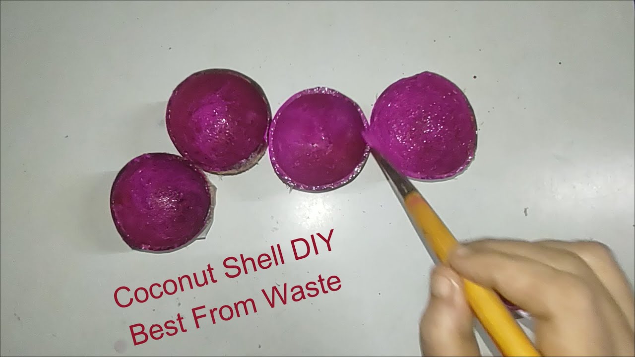 Coconut Shell DIY | Best From Waste - YouTube