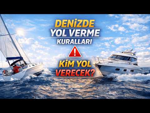 Denizde Kim Kime Yol Verir? | COLREG Geçiş Kuralları