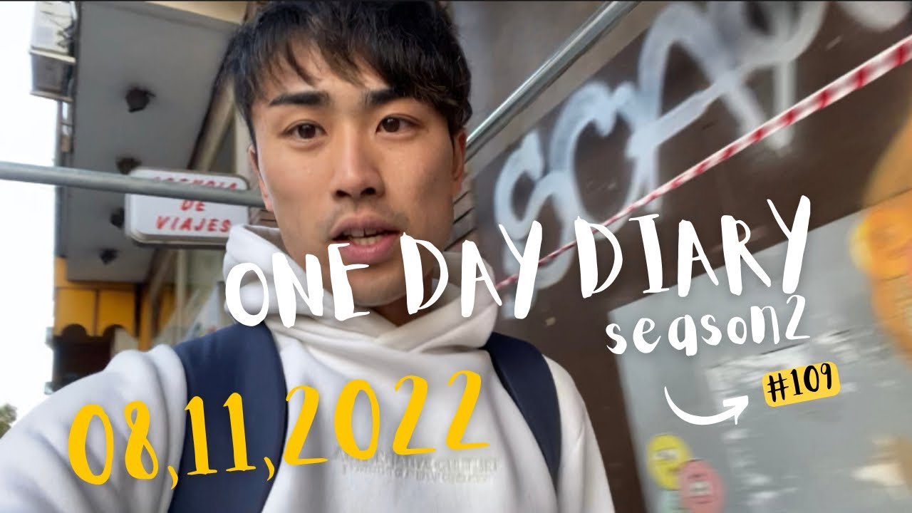 【One day diary Season2】vol.109 #一言日記 #海外ライフスタイル #08112022 - YouTube