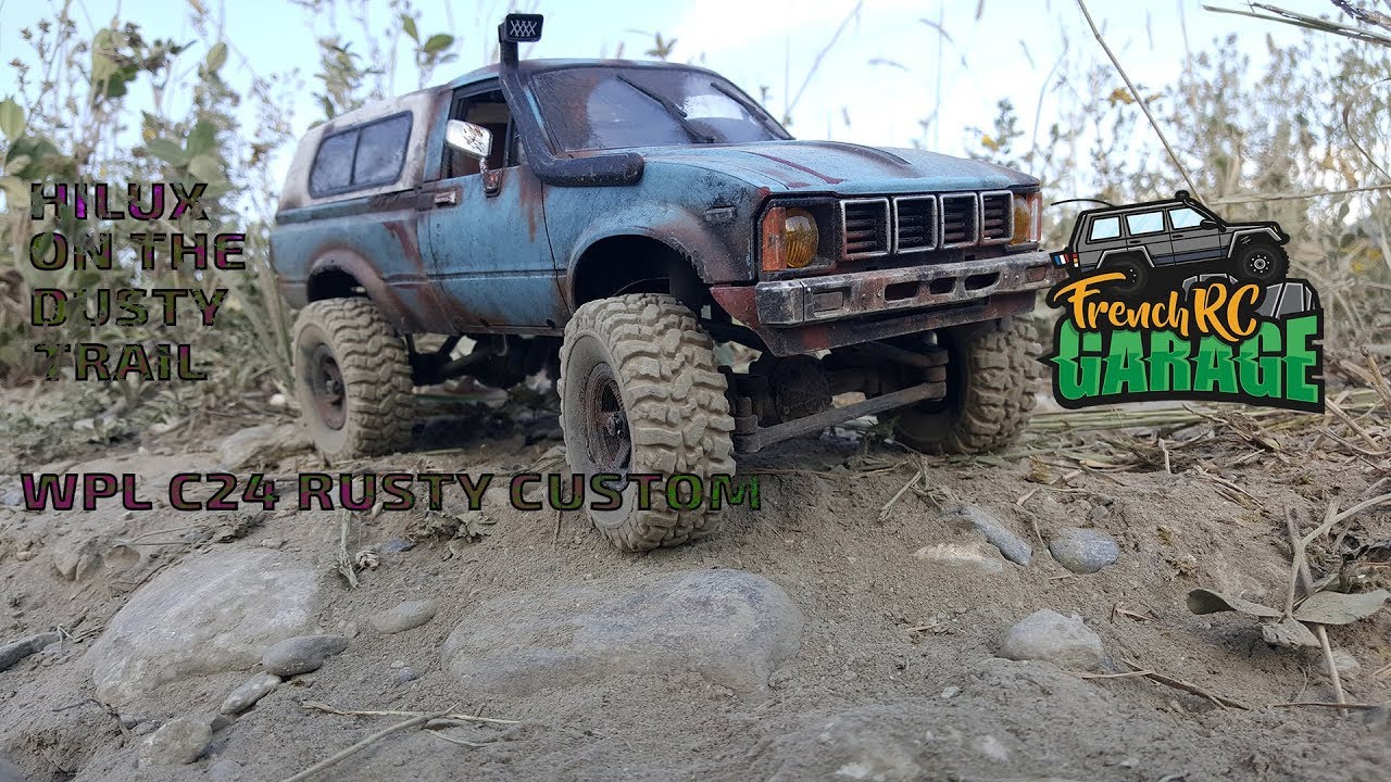 WPL C24 Rusty Custom | Hilux on the dusty trail | French RC Garage ...