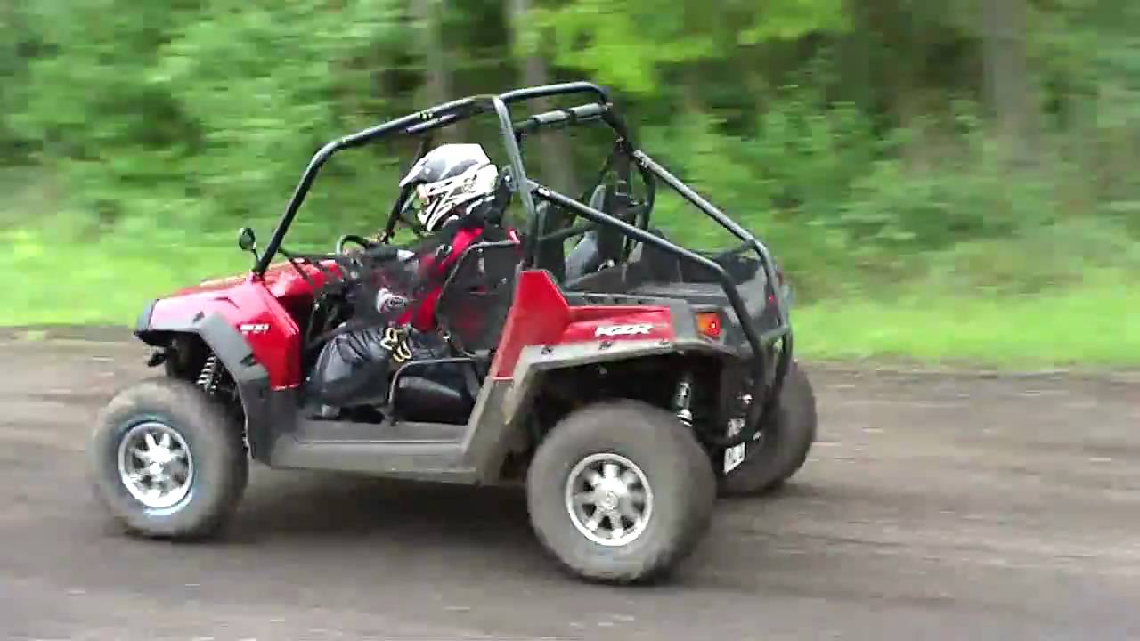 rzr s polaris utv mx track jump - YouTube