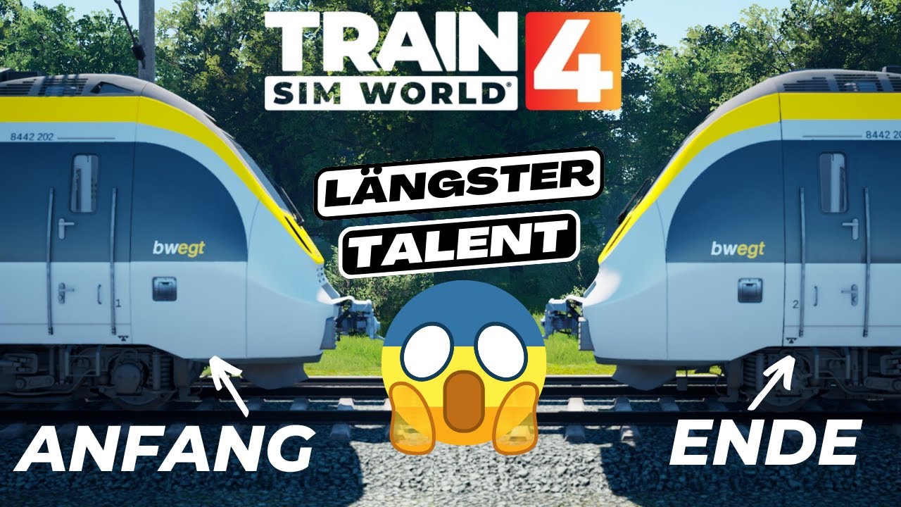 Train Sim World 4 | LÄNGSTER TALENT 2 !? | TSW4 | Gameplay [Deutsch ...