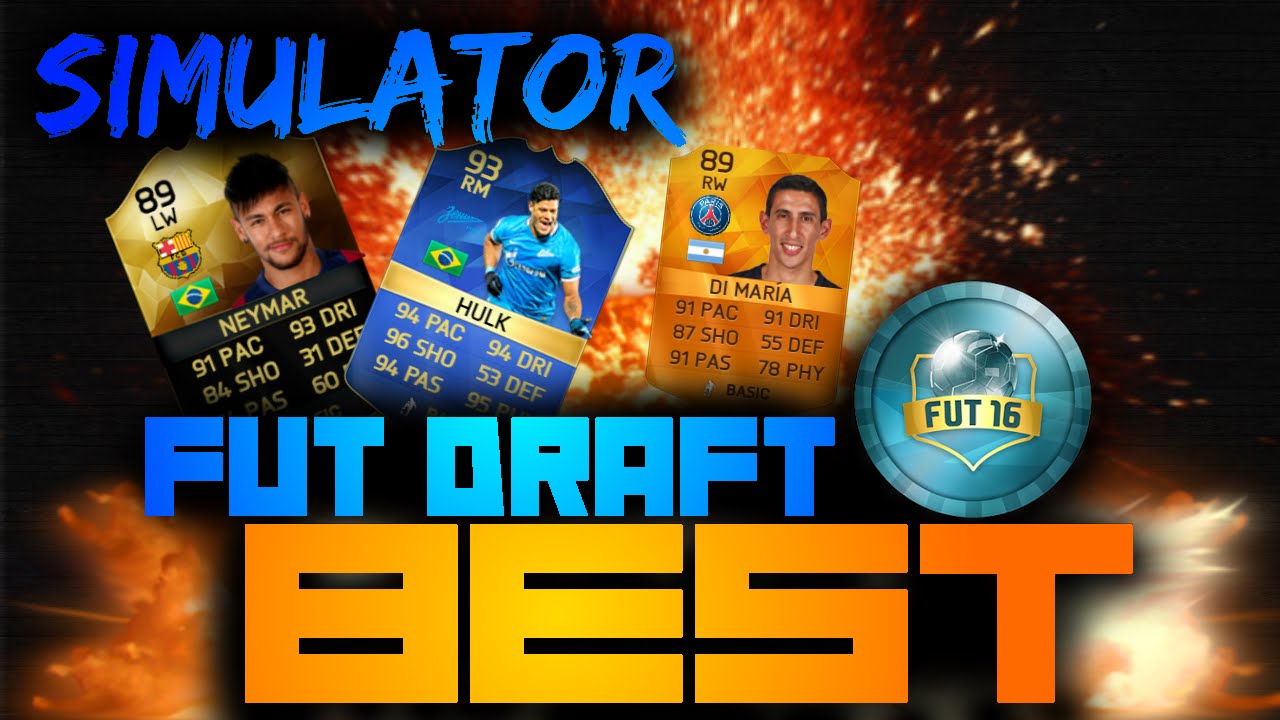 BEST FIFA FUT DRAFT SIMULATOR EVER !!! - YouTube