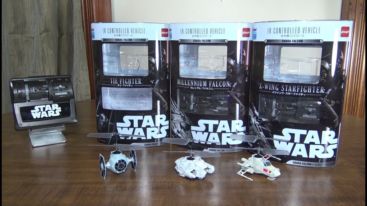 CCP - Star Wars Nano Helicopters - Review and Flight - YouTube