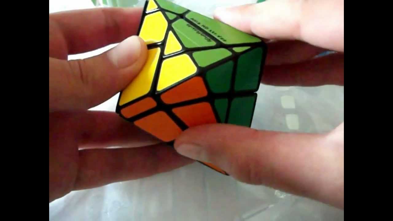Handmade Rubik's cube type puzzle modification "Axis est Hexagonal ...
