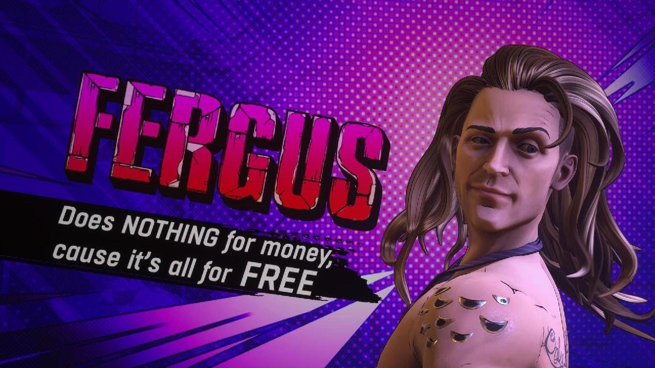 Fergus Free Labor New Tales from the Borderlands gameplay - YouTube