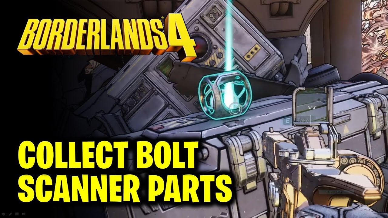 Down and Outbound - Collect Bolt Scanner Parts | Borderlands 4 - YouTube