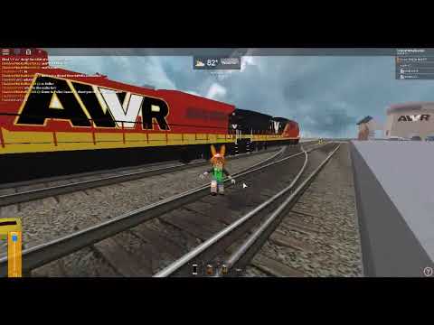 ROBLOX New AWVR Locomotive AC4400CWM "The Mighty" - YouTube