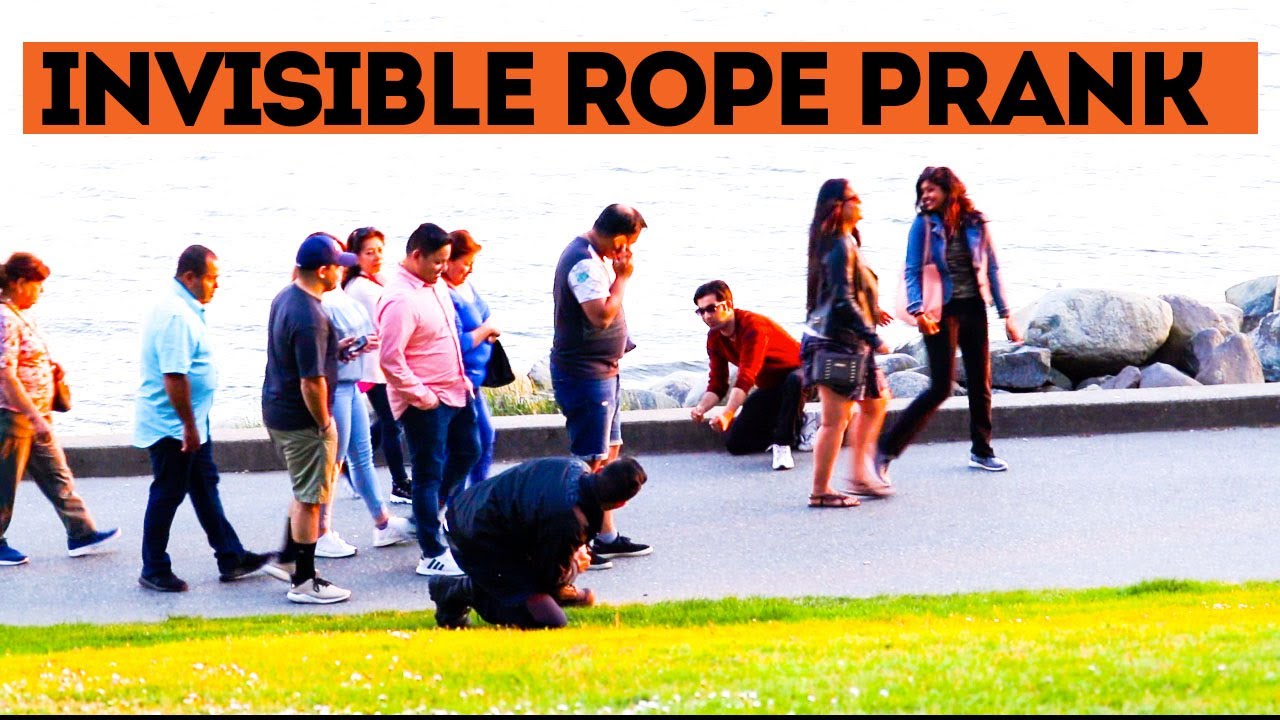 Invisible Rope Prank | Funny Video | abbottabad youtuber - YouTube