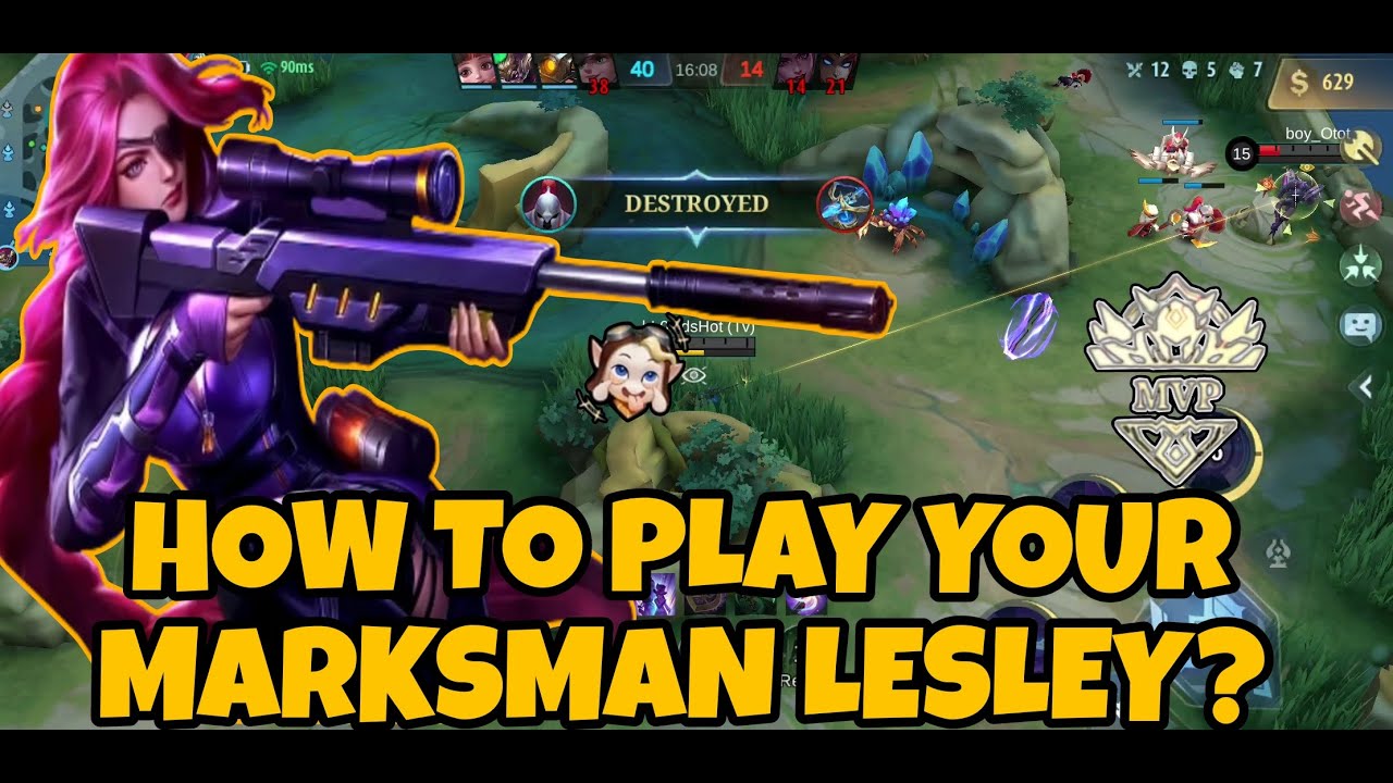 HOW TO PLAY YOUR MARKSMAN LESLEY FOR MVP - YouTube