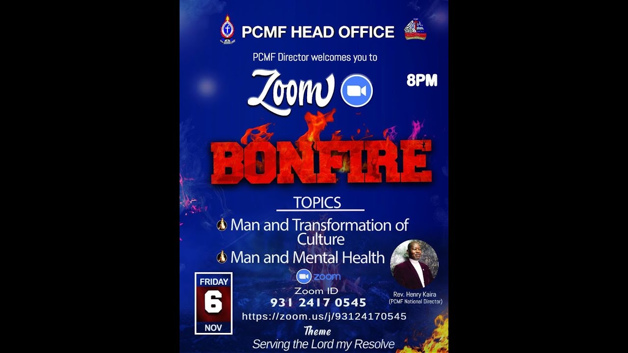 PCMF Virtual Bonfire Fellowship- 6th Nov 2020 - YouTube