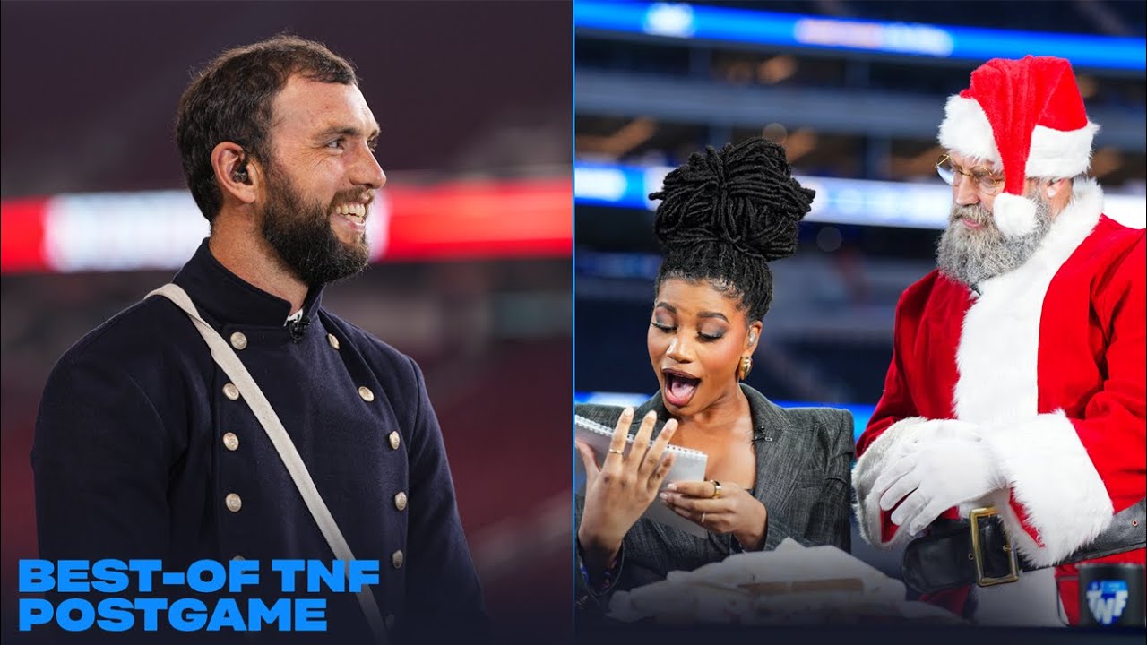 Best-of Thursday Night Football crew shenanigans on the postgame - YouTube