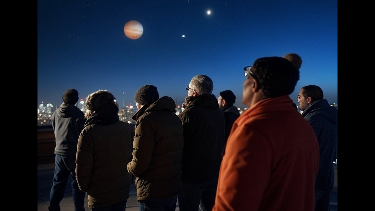 Watch the Stunning Planetary Alignment of Mars, Jupiter, Saturn, and ...