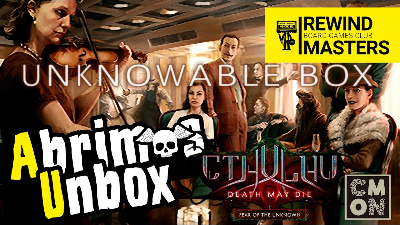 Abrimos - CTHULHU DEATH MAY DIE: MIEDO A LO DESCONOCIDO | UNKNOWABLE ...