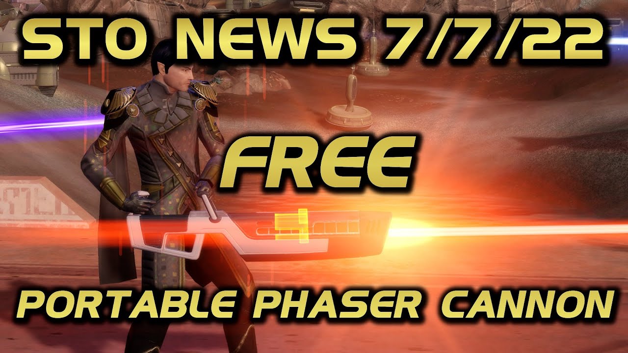 STO News | Free Shax Cannon + Inventory Slots, Upgrade Event, Patch ...