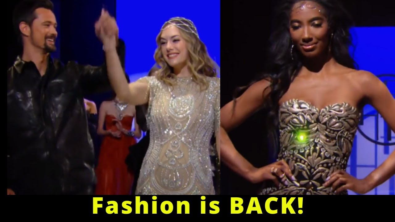 A #BoldandBeautiful Fashion show featuring #bb24 winner Taylor Hale ...