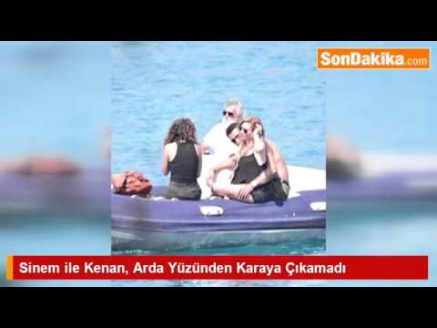 Sinem ile Kenan, Arda Yüzünden Karaya Çıkamadı.