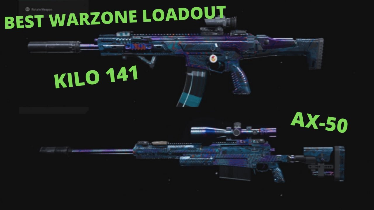 *NEW* BEST WARZONE LOADOUT[] KILO AND AX-50 - YouTube
