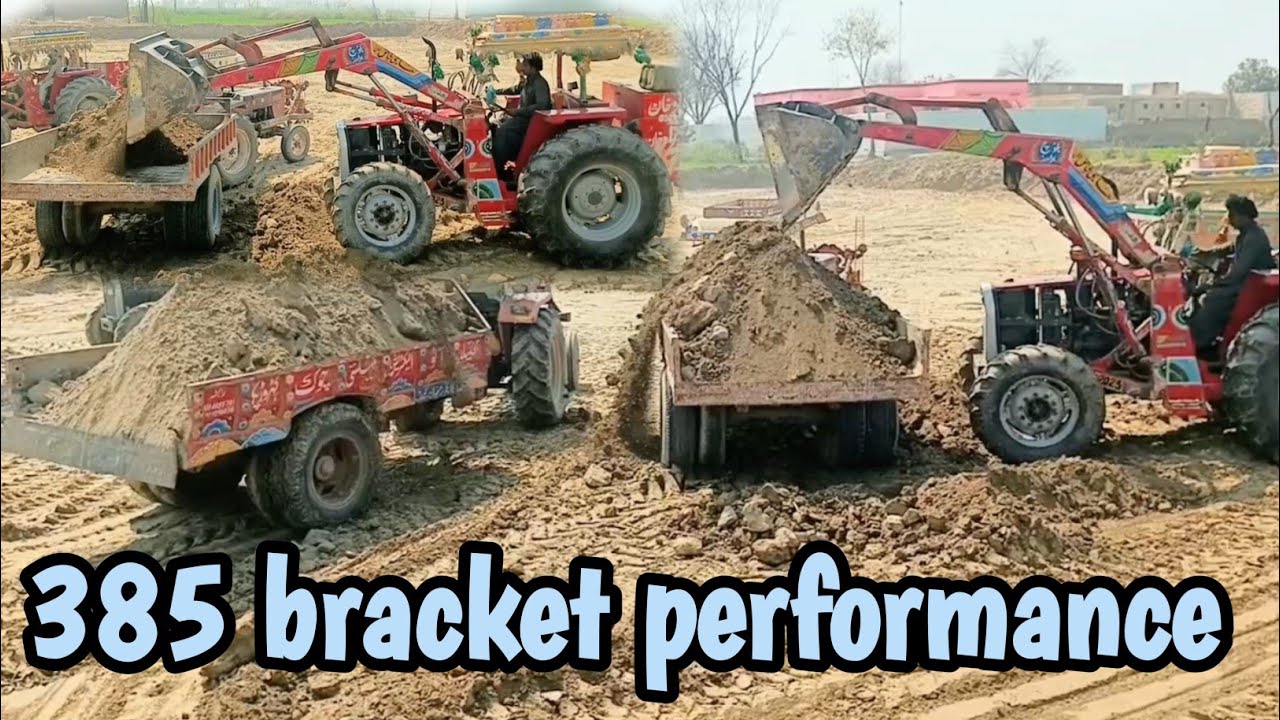 385 Tractor Performance in Front Crain | 3000 trolley 15 din mn daal dy ...