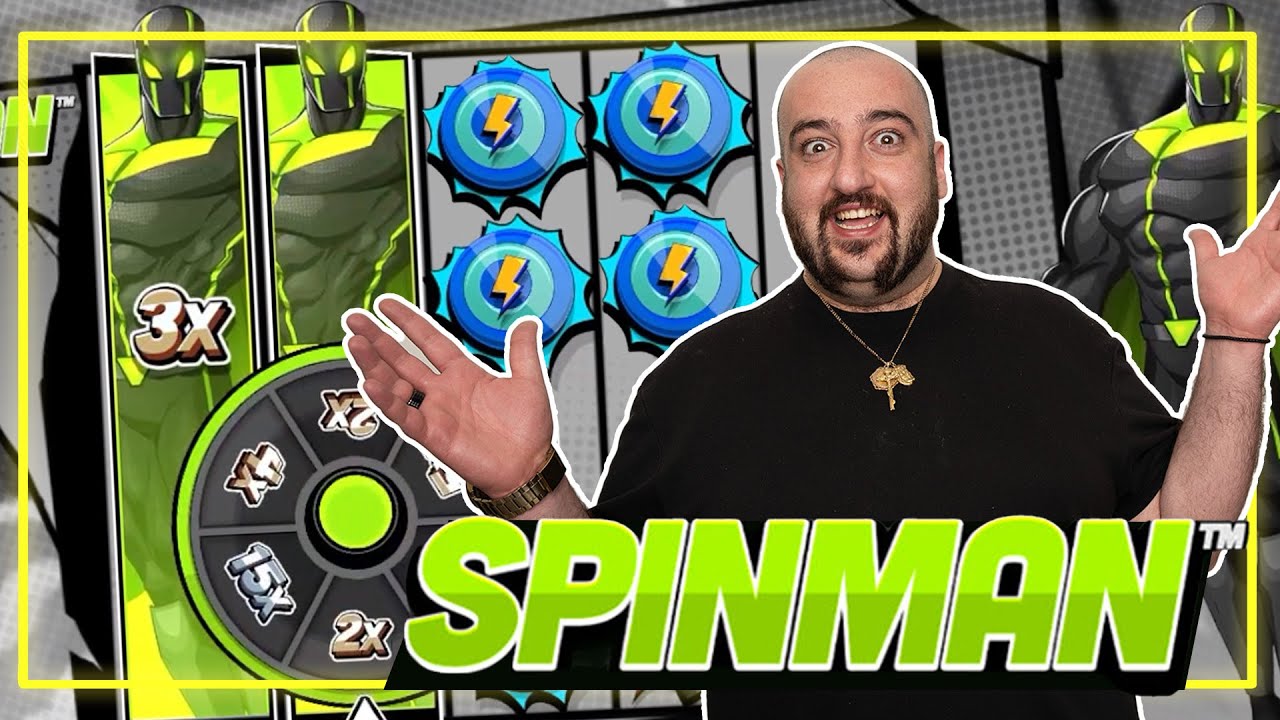 Max Win: 10,000x!!! Spinman by Hacksaw Gaming - NEW SLOT! - YouTube