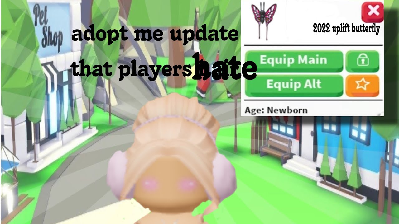 adopt me update that people hate! - YouTube
