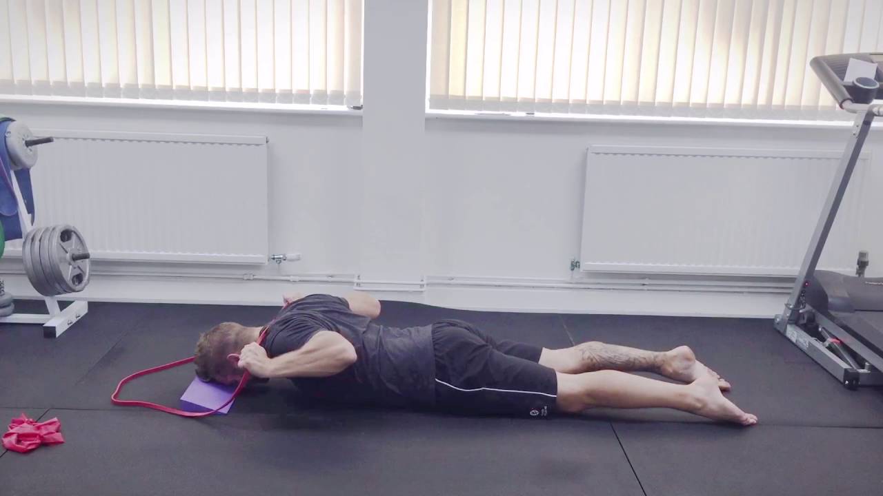 Prone Lat Pulldown - YouTube