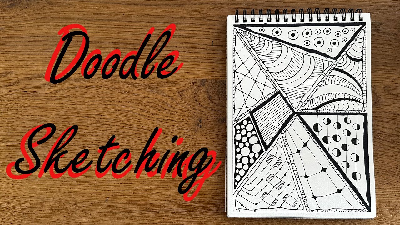 How to Draw: Fun Doodle Sketching with me | Relaxation & Creativity ...